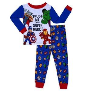 Marvel | Pajamas | Avengers 2 Piece Long Sleeve Pajama Set | Poshmark